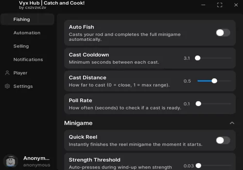 Catch and Cook script: auto fishing, auto net - BobloScript